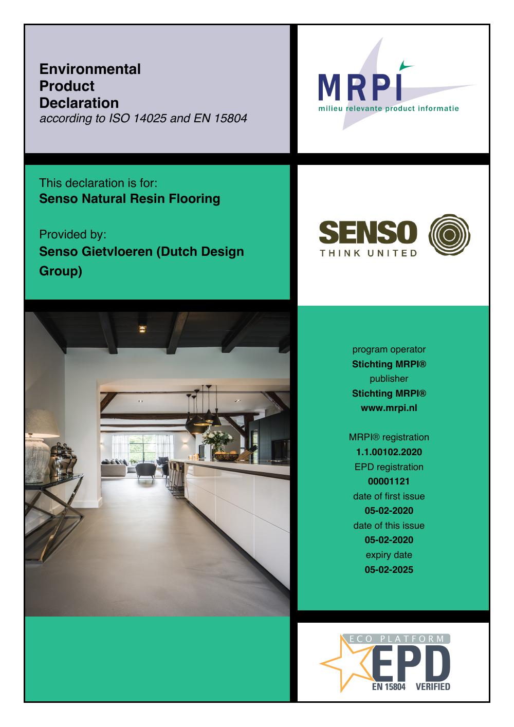 Senso Gietvloeren (Dutch Design Group) - Senso Natural Resin Flooring ...